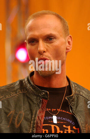 Actor Luke Goss during his appearance on MTV's TRL UK show, at the MTV ...