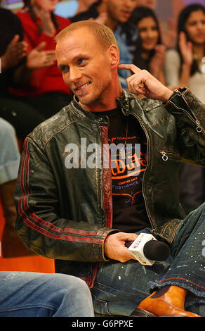 Actor Luke Goss during his appearance on MTV's TRL UK show, at the MTV ...