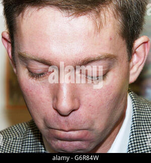 David Eden at press conference Stock Photo - Alamy
