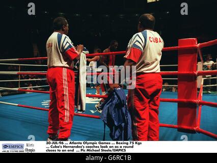 Atlanta Olympic Games ... Boxing 75 Kgs Stock Photo - Alamy