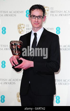 Steven Price with the award for Original Film Music for 'Gravity ...