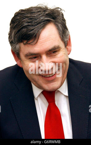 Gordon Brown The Budget 2004 Stock Photo - Alamy