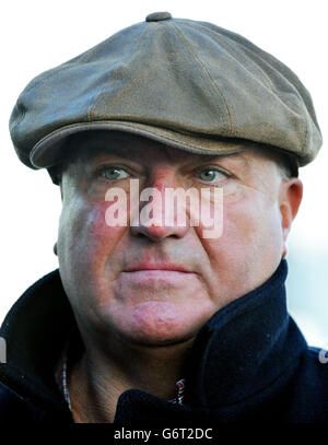 Bob Crow, general secretary of the RMT union and Millwall fan, shows ...