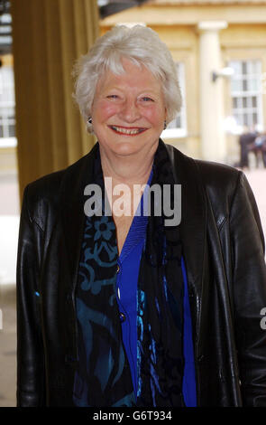 Athlete Mary Peters at Buckingham Palace in London, after she was ...