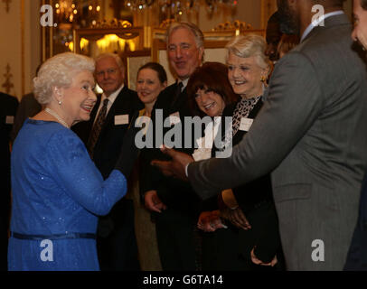 From left to right; Lynda La Plante, Iain Glenn and Kate Buffery. Iain ...