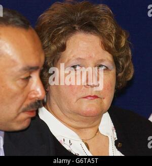 Rachel Whitear exhumation Stock Photo - Alamy