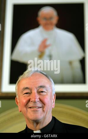 Archbishop of Westminster, Reverend Vincent Nichols (right) and Lord ...
