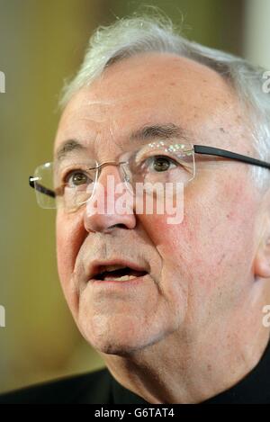 Archbishop of Westminster, Reverend Vincent Nichols (right) and Lord ...