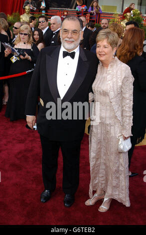Francis Ford Coppola and wife Eleanor Coppola at the Valentino Awards ...