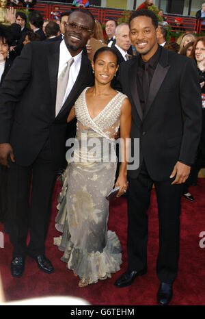 Jada Pinkett Smith arrive at the Oscars on Sunday, March 27, 2022, at ...