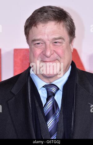 John Goodman arriving at the UK Premiere of The Monuments Men, Odeon ...