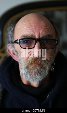 Chris Paraskeva, whose house was badly damaged when a section of the ...