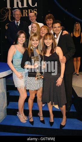 Samia Ghadie, Nikki Sanderson, Tina Brown at The British Soap Awards ...