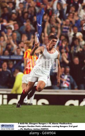 Soccer - Glasgow Rangers v FC Alania Vladikavkaz Stock Photo - Alamy