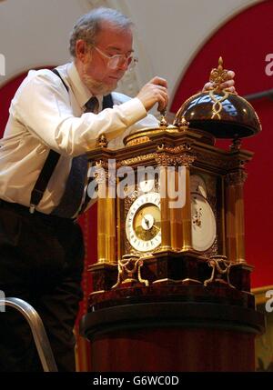Robert Ball Queen's clockmaker Stock Photo - Alamy