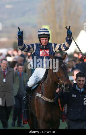 Terry Biddlecombe, National Hunt Jockey, and wife Bridget at Aintree ...