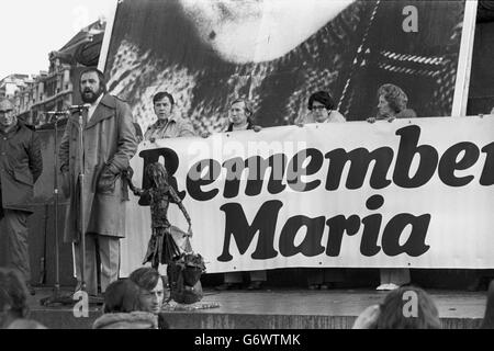 Crime - Maria Colwell Day - Trafalgar Square, London Stock Photo - Alamy