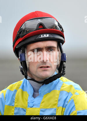 Jockey Paul Mulrennan Stock Photo - Alamy