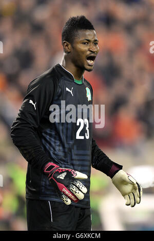 Sayouba Mande goalkeeper for the Ivory Coast national football team ...