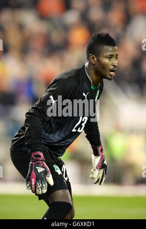 Sayouba Mande goalkeeper for the Ivory Coast national football team ...