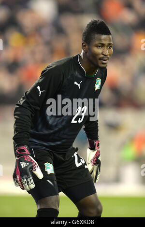 Sayouba Mande goalkeeper for the Ivory Coast national football team ...