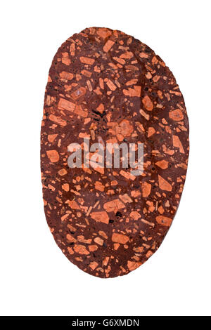 Porphyry, igneous rock, feldspar phenocrysts in mafic matrix, Australia ...