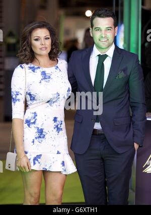 Jessica Wright and Ricky Rayment from TOWIE attend a viewing of Thor ...