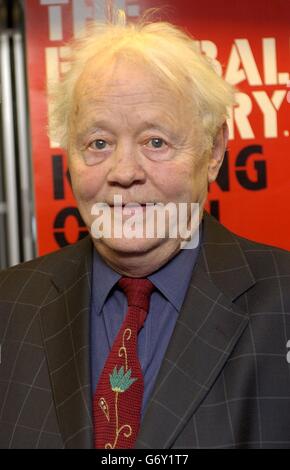 Dudley Sutton at the world premiere of The Football Factory at Odeon ...