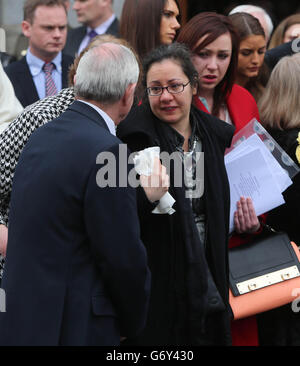 The funeral mass of Christine Buckley, an institutional abuse ...