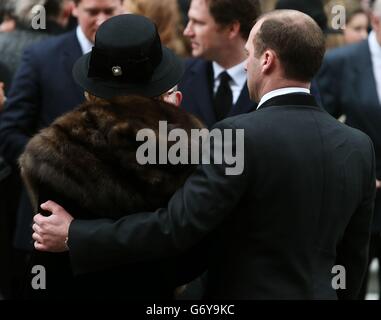 The wife of Lord Ballyedmond, also known as Dr Edward Haughey, Mary ...