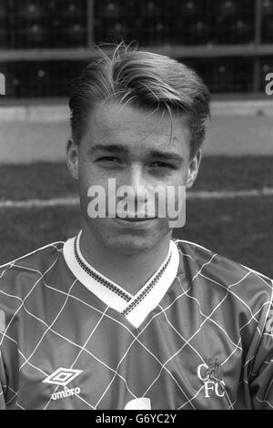 Chelsea - League Division Two - Graham Moore - Blackpool Stock Photo ...