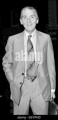 TUC general secretary Len Murray and his wife Heather arriving at ...