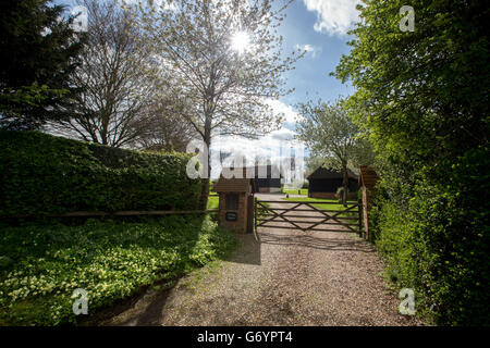 The home of Maria Miller in Mapledurwell near Basingstoke, Hampshire on ...