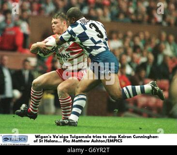 Rugby League - Stones Permiership Finals at Old Trafford - Wigan v St ...