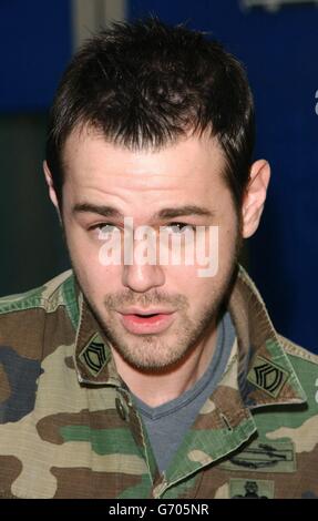Actor Danny Dyer, who stars in The Football Factory, appearing on MTV ...