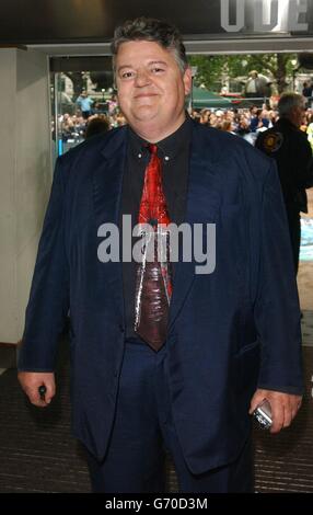 Robbie Coltrane as Rubeus Hagrid in Harry Potter and the Philosophers ...