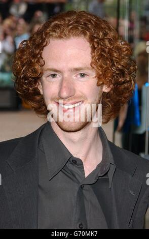 Chris Rankin (Percy Weasley) arrives at the Grand Opening of the Warner ...