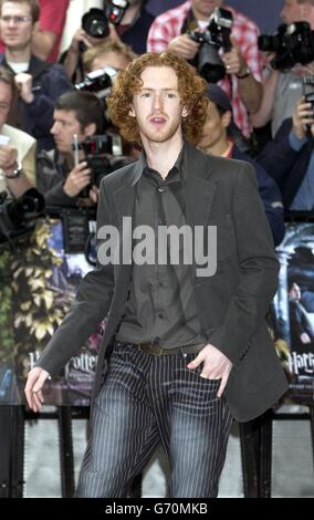 Chris Rankin (Percy Weasley) arrives at the Grand Opening of the Warner ...