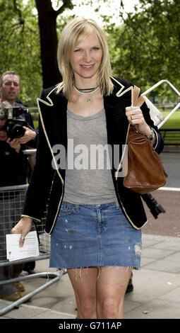 Jo Whiley Radio one DJ Stock Photo - Alamy