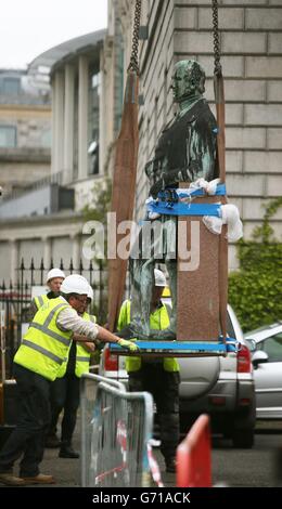 William Dargan Statue, National Gallery of Ireland, Dublin City, County ...
