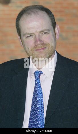 The BBC's Director General Mark Thompson leads a staff vigil for ...