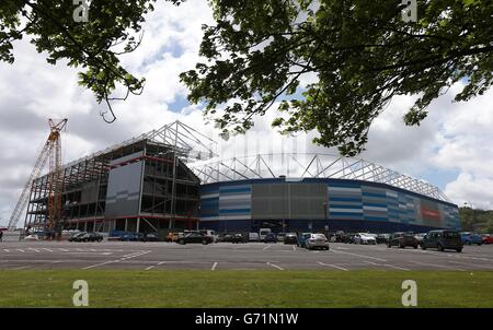 Ninian Stand at the Cardiff City Stadium Stock Photo - Alamy