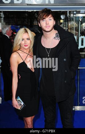 James Arthur and girlfriend Jessica arriving at the X-Men Days of ...