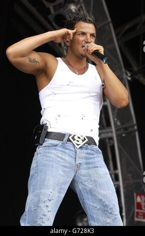 Peter Andre - Big Gay Out Stock Photo - Alamy