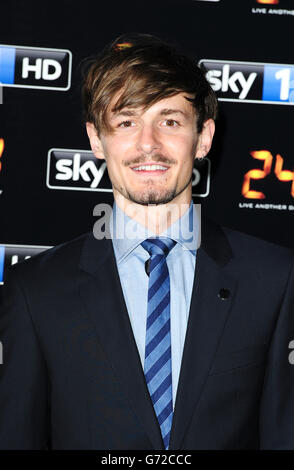 London, UK. Giles Matthey at UK premiere of '24: Live Another Day' at ...