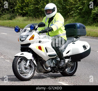 Police Speed Camera-carrying Motorcycles Stock Photo - Alamy