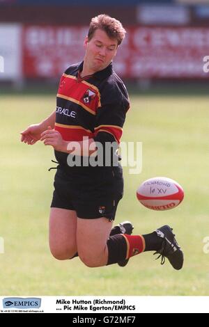 Rugby Union - Bedford v Richmond. Mike Hutton (Richmond Stock Photo - Alamy