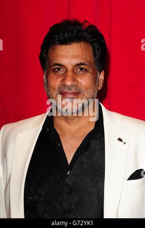 Marc Anwar arriving for the 2014 British Soap Awards at The Hackney ...