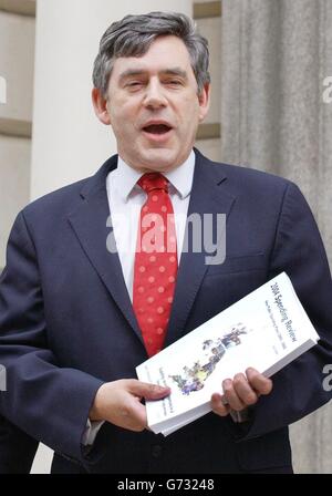 Gordon Brown - Spending Review Stock Photo - Alamy