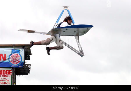 During the International Bognor Birdman event in Bognor Regis, England ...